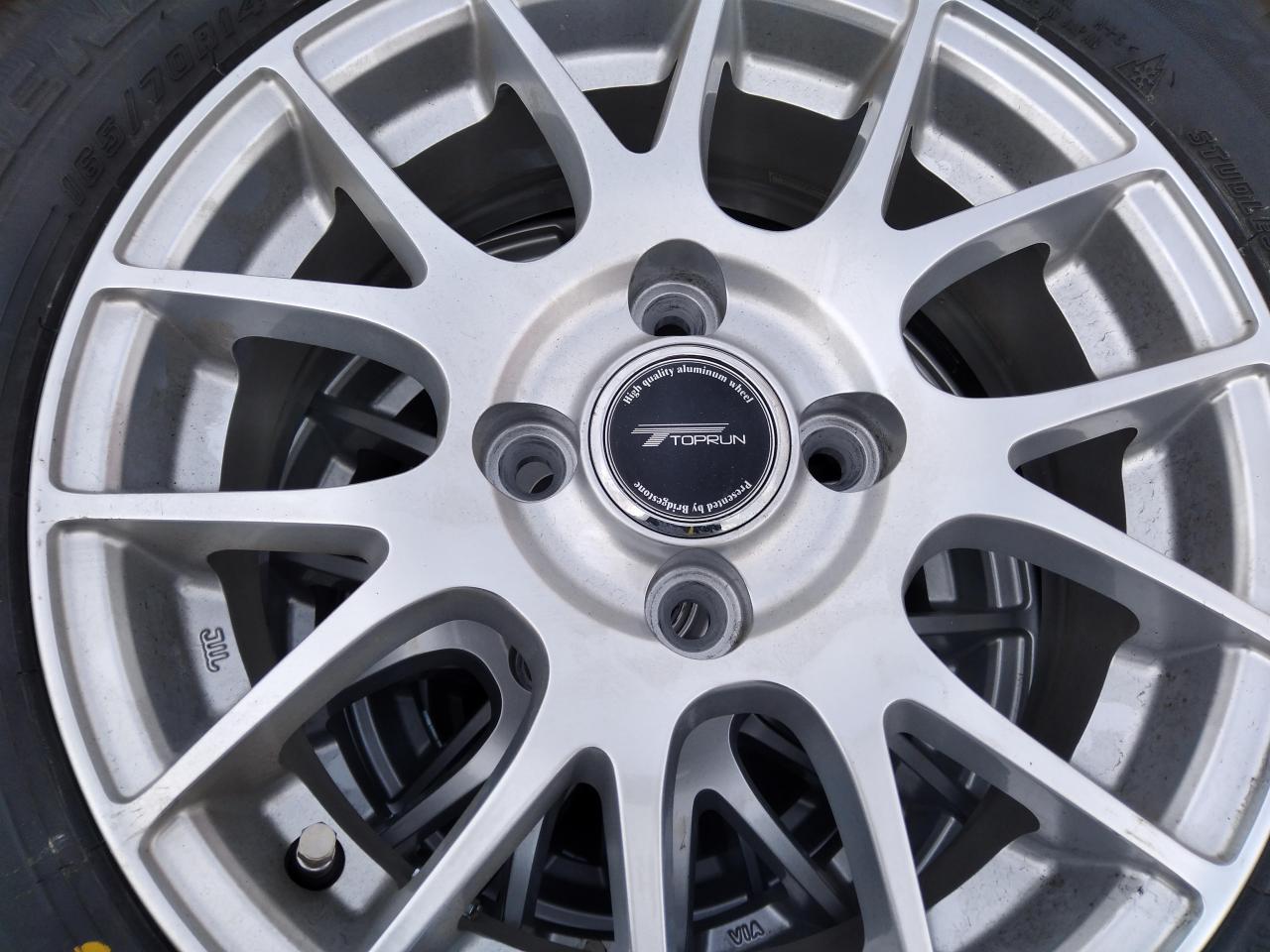 BRIDGESTONE TOPRUN M7 + GOODYEAR ICE NAVI 7 | カー用品 スタッドレスタイヤホイールセット 14インチスタッドレスタイヤホイールセットを通販で購入 ...