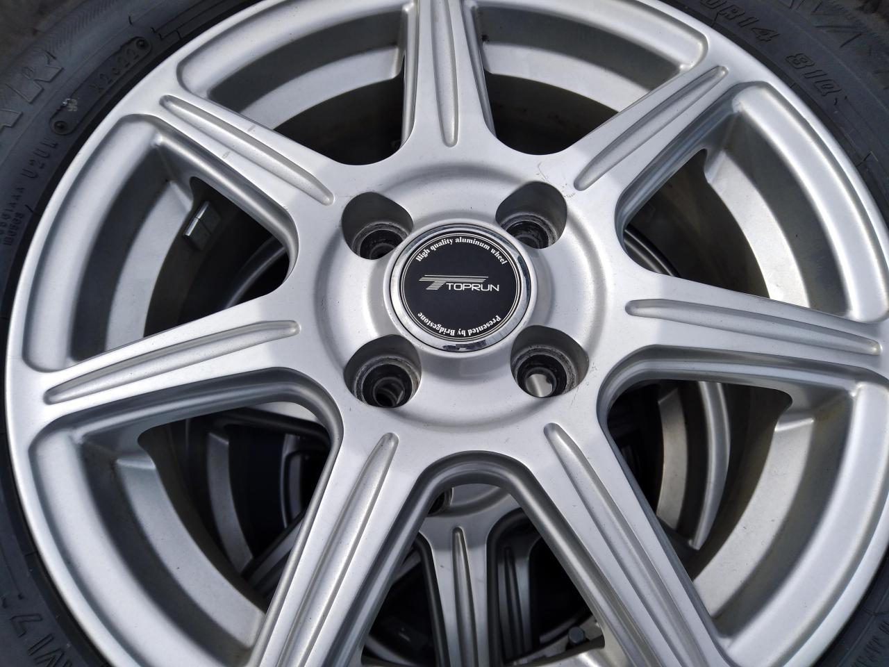 BRIDGESTONE TOPRUN R7 + GOODYEAR ICE NAVI 7 | カー用品 スタッドレスタイヤホイールセット 14インチスタッドレスタイヤホイールセットを通販で購入 ...