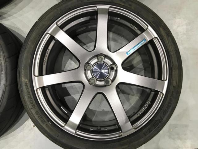 ENKEI PerformanceLine PF07 + Grip MAX Pure Grip RS Z-1 | カー用品 タイヤホイールセット 18インチタイヤホイールセットを通販で購入する ...