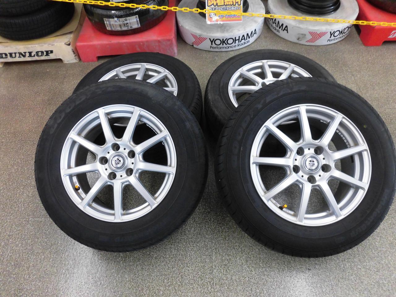 【weds(ウェッズ)】 VOLGA 9本スポーク+【GOODYEAR】EfficientGrip | カー用品 タイヤホイールセット 16 ...