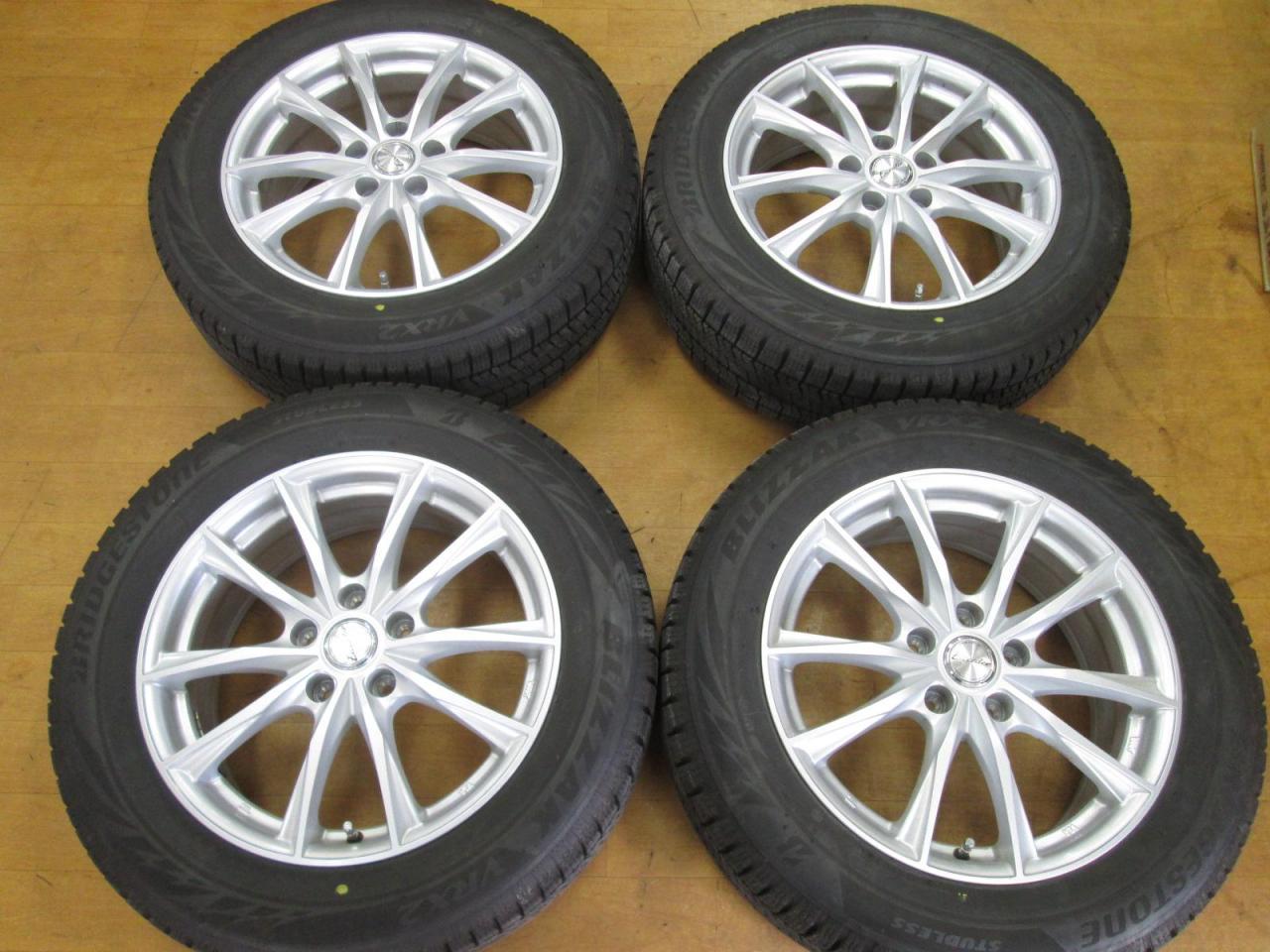 HOT STUFF(ホットスタッフ) Exceeder E02 ダークシルバー + BRIDGESTONE(ブリヂストン) 【BRIDGESTONE】BLIZZAL VRX2 | カー用品 ...