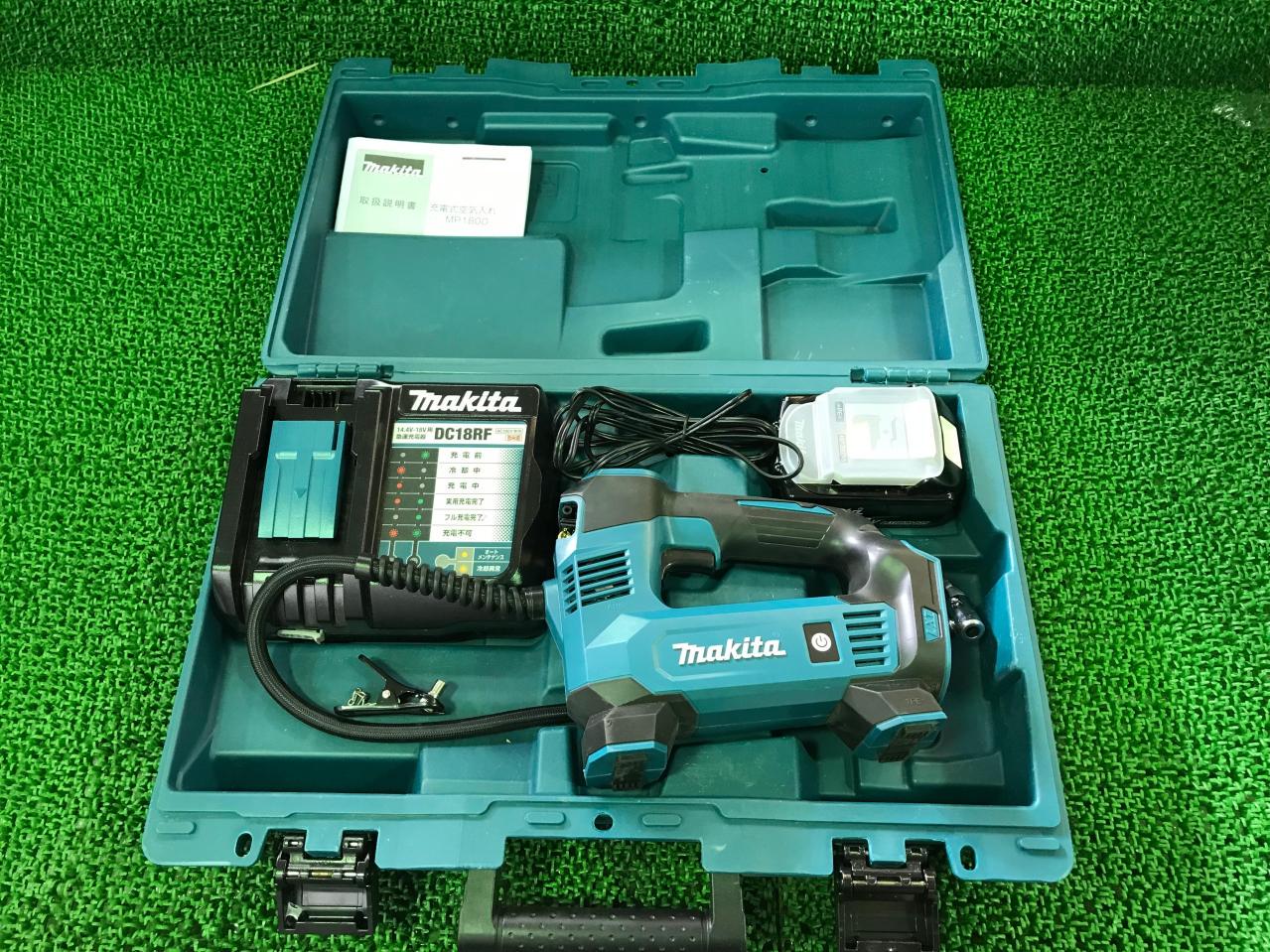 MAKITA MP180DRG 充電式空気入れ フルセット | カー用品 メンテナンス 工具を通販で購入する | 中古カー＆バイク用品の販売ならアップガレージ