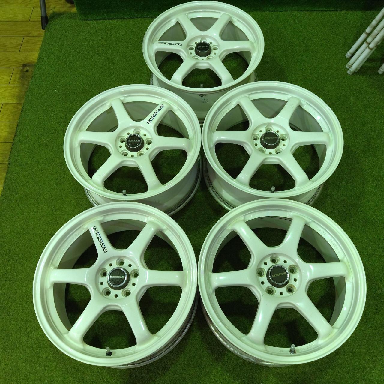 [100-5H] 【奇跡の5本セット!】 Prodrive(プロドライブ) GC-06D | カー用品 アルミホイール 17インチホイールを ...