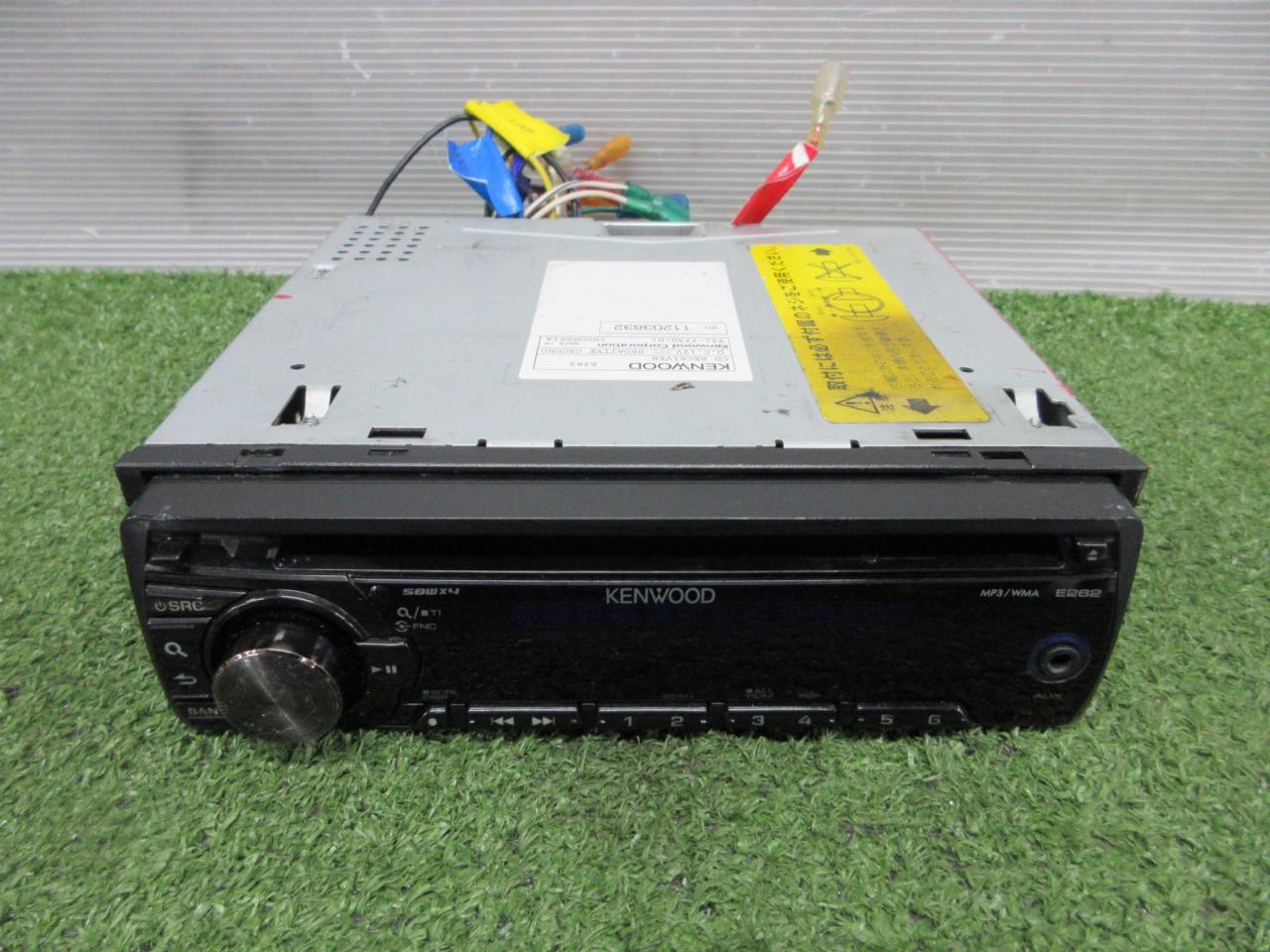 【KENWOOD】 E262 | カー用品 ヘッドユニット CDチューナーを通販で購入する | 中古カー＆バイク用品の販売ならアップガレージ