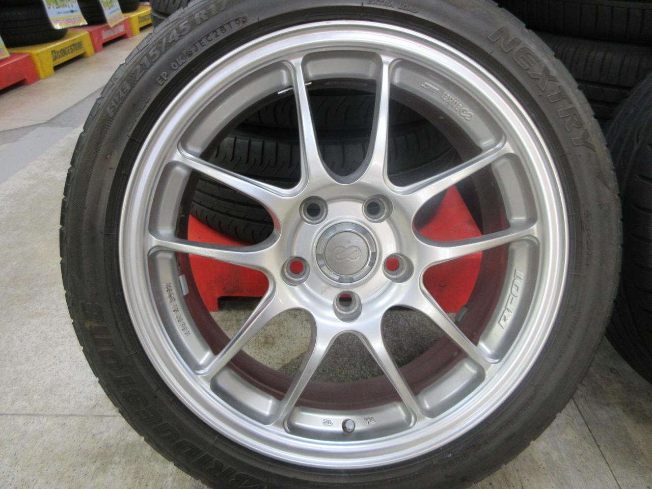 ENKEI PerformanceLine PF01 + BRIDGESTONE NEXTRY | カー用品 タイヤホイールセット 17インチタイヤホイールセットを通販で購入する | 中古カー ...