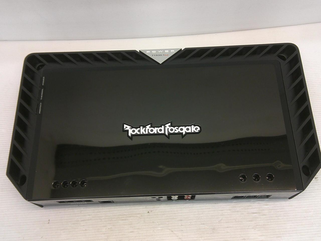 Rockford T1500-1bdCP 1chパワーアンプ | 中古品 | アップガレージ 広島西条店 | カー用品 アンプを通販で購入する | 中古カー＆バイク用品の販売ならアップガレージ
