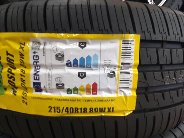 【TRD】Aluminum Wheel TF9 + 【NEOLIN】Neosport 215/40R18 | カー用品 タイヤホイールセット ...