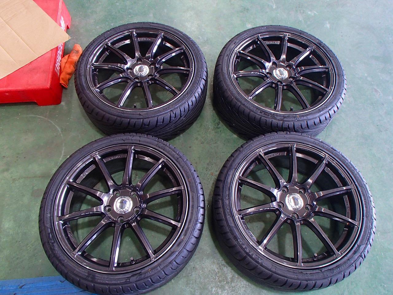 RAYS(レイズ) GRAM LIGHTS(グラムライツ) 57Transcend + KENDA(ケンダ) KR20 225/40R18 未使用タイヤ 4本 | カー用品 タイヤホイール ...