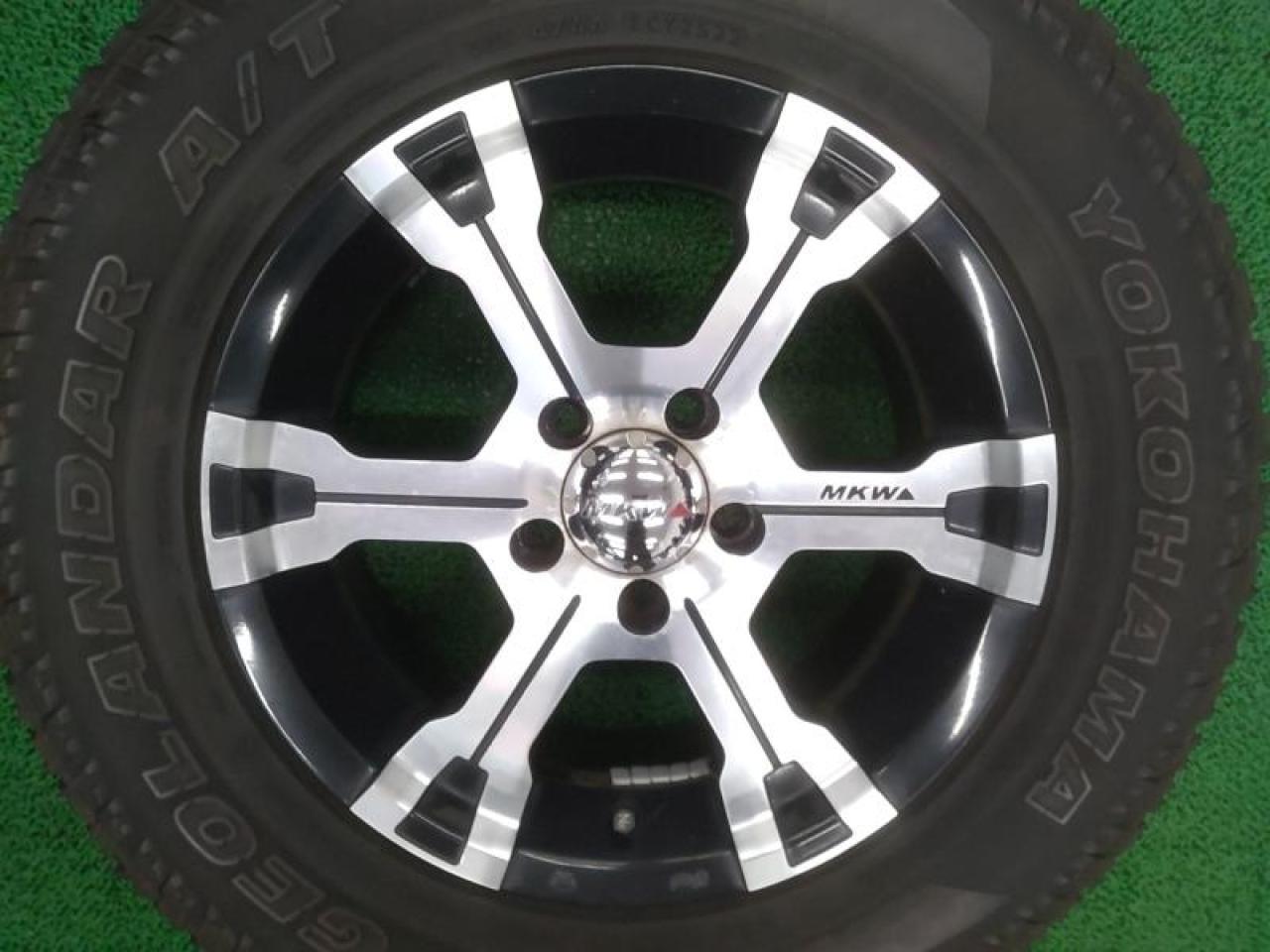 TRISTAR INTERNATIONAL MKW MK-36 + YOKOHAMA GEOLANDAR A/T G015 | カー用品 タイヤホイールセット 16インチタイヤホイールセットを ...