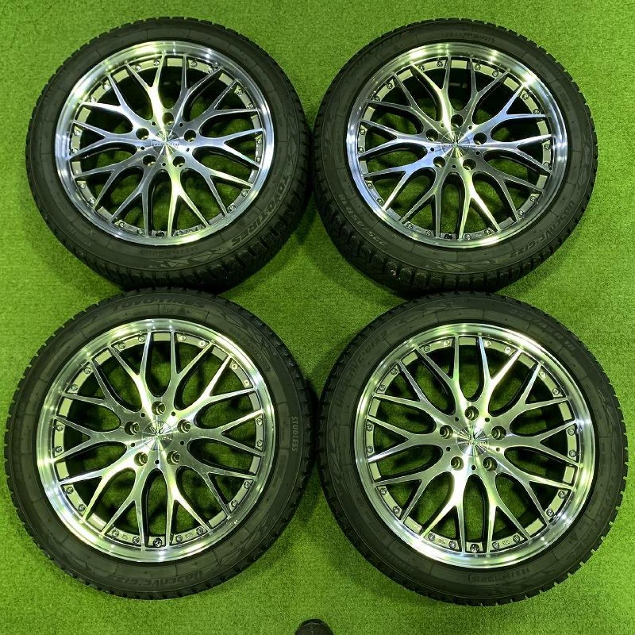 BADX 632 LOXARNY MULTI FORCHETTA (5HOLE) + TOYO OBSERVE GIZ2 225/45R18 2022年製造 | カー用品 スタッドレスタイヤ ...