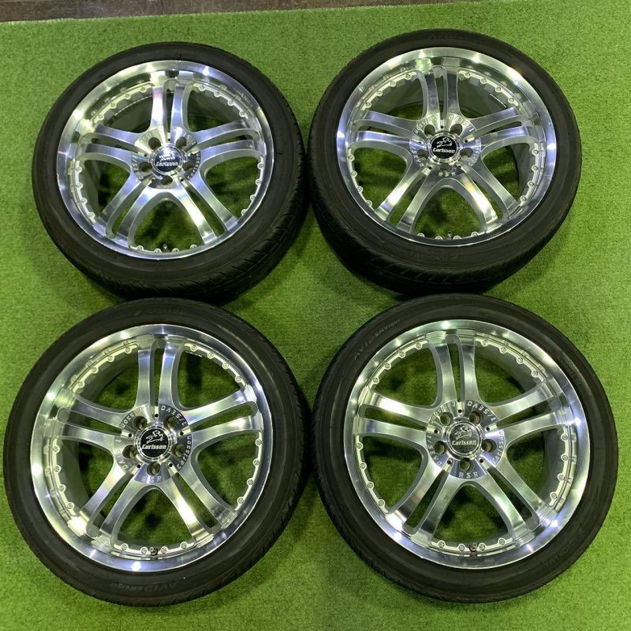 Carlsson 1/5 EVO RSR + YOKOHAMA AVID ENVigor 2023年製 | カー用品 タイヤホイールセット ...