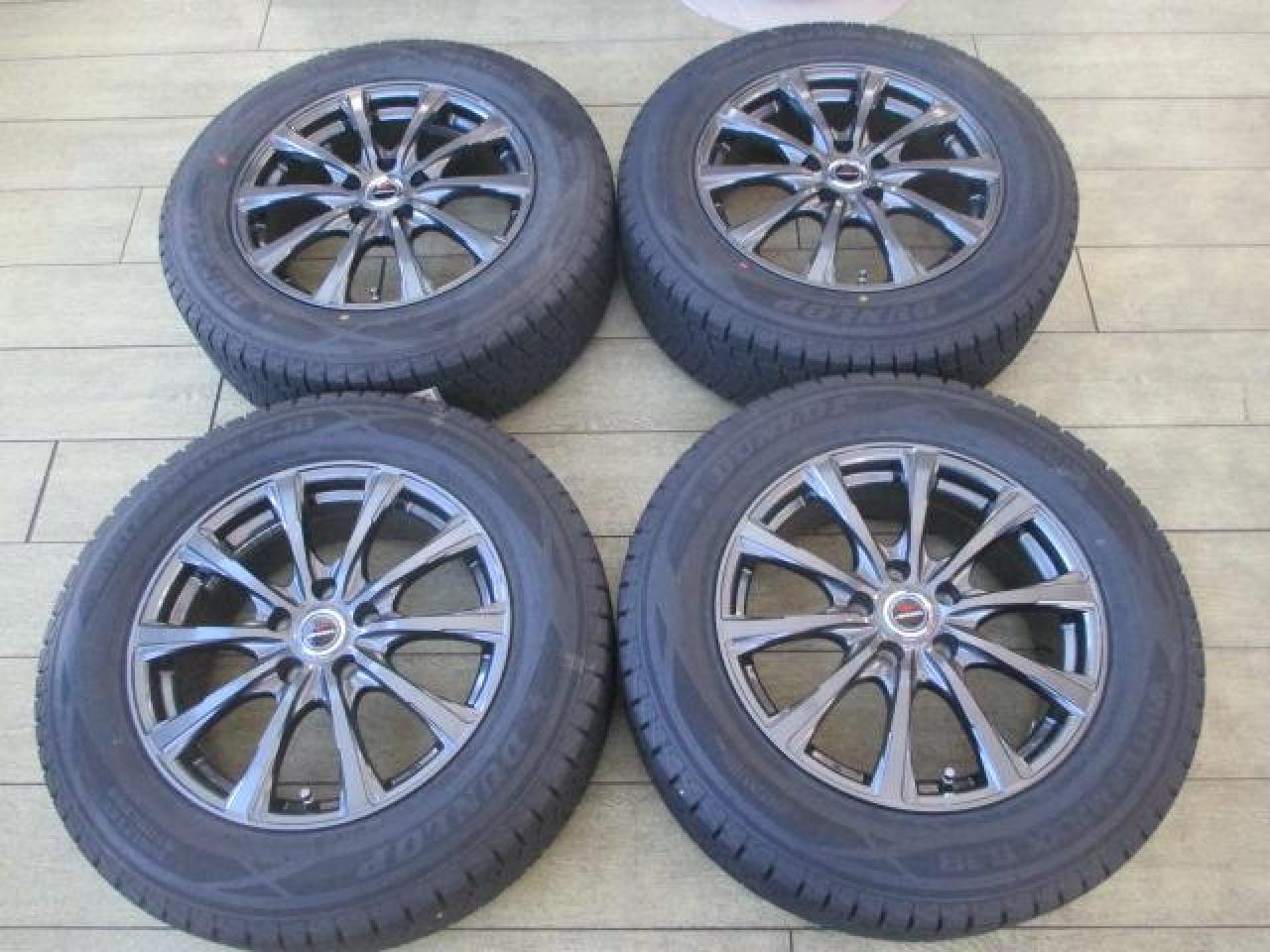 DUNLOP AIRNOVA SB10 + DUNLOP WINTERMAXX SJ8(2019年製) | カー用品 スタッドレスタイヤホイールセット 17インチスタッドレスタイヤホイール ...