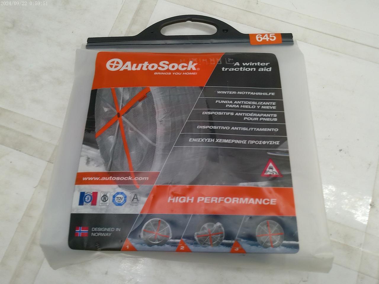 Autosock 645 | カー用品 タイヤホイール関連 チェーンを通販で購入する | 中古カー＆バイク用品の販売ならアップガレージ