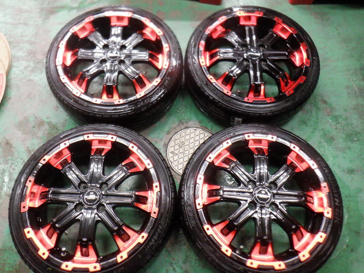 1【BADX(バドックス)】632 LOXARNY(ロクサーニ) LOXARNY BATTLESHIP4+TOYO TRANPATH LuK | カー用品 タイヤホイールセット 16インチ ...