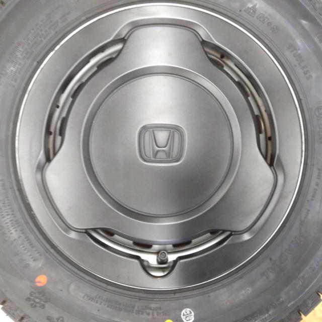 ホンダ純正(HONDA) N-VAN /JJ1/JJ2ブラック ホイール + KENDA(ケンダ) ICETEC VAN’’Z WR01 80/78N | カー用品 スタッドレスタイヤホイール ...