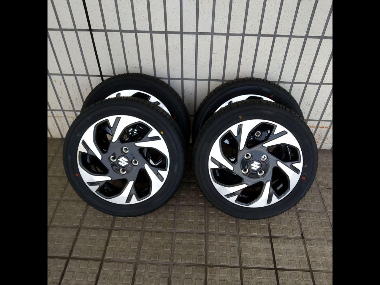 【スズキ純正】スペーシアターボ[MK54S] XS純正アルミホイール+【YOKOHAMA】BluEarth-ES ES32 | カー用品 タイヤホイールセット 15インチタイヤホイールセットを ...