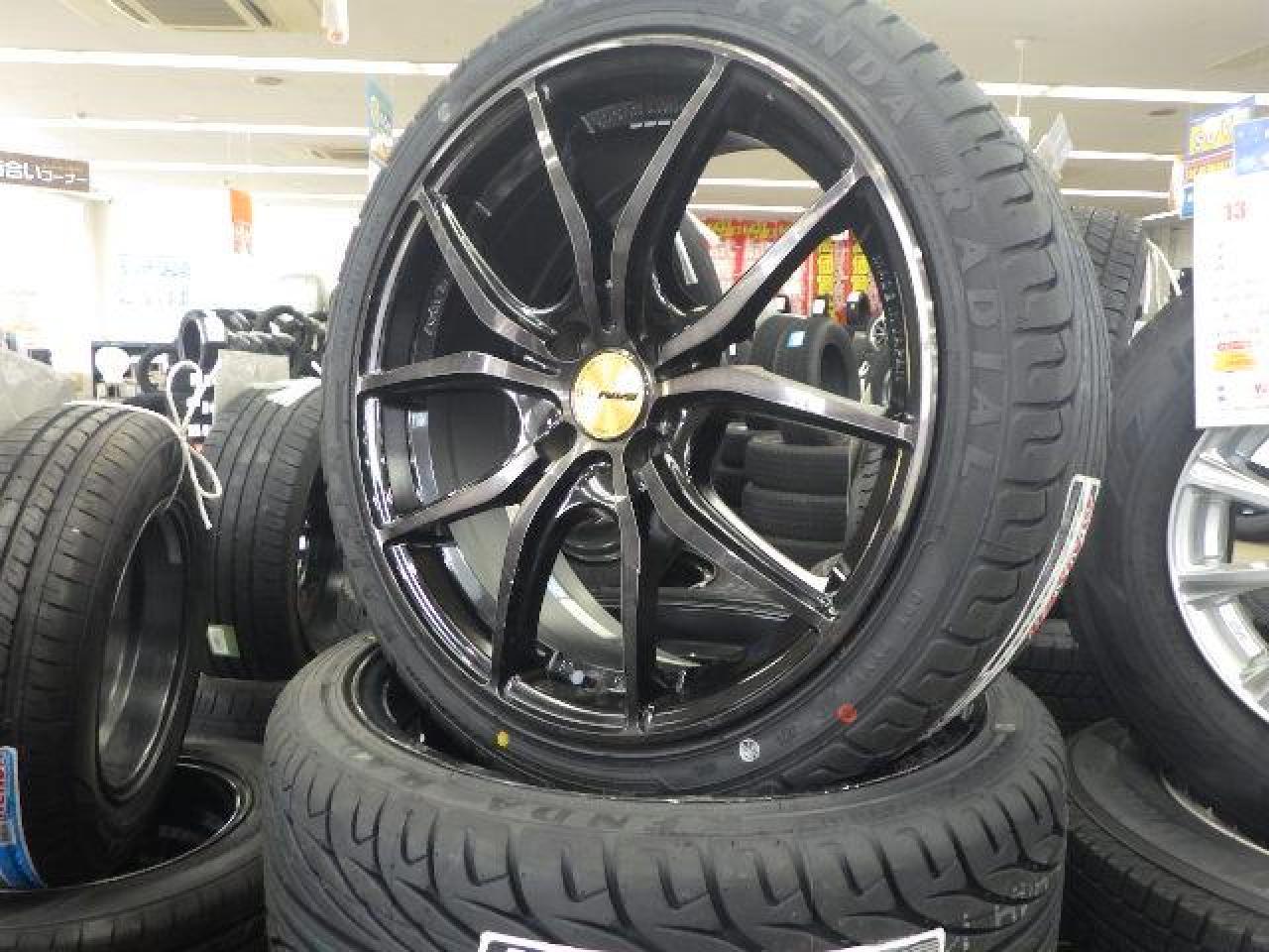 RAYS(レイズ) GRAM LIGHTS(グラムライツ) 57FXX + KENDA(ケンダ) KAISER KR20 | カー用品 タイヤホイールセット 17インチタイヤホイールセットを ...