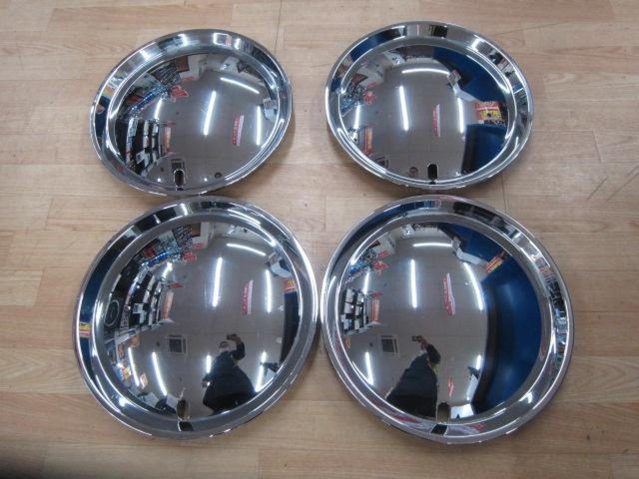 BOONY メッキホイールカバー 15インチ | カー用品 タイヤホイール関連 ホイールキャップを通販で購入する | 中古カー＆バイク用品の ...