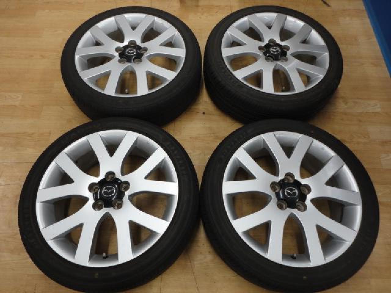 マツダ純正(MAZDA) マツダ(純正) GG/GY 後期アテンザ23Z純正 | カー用品 タイヤホイールセット 18インチタイヤホイール ...