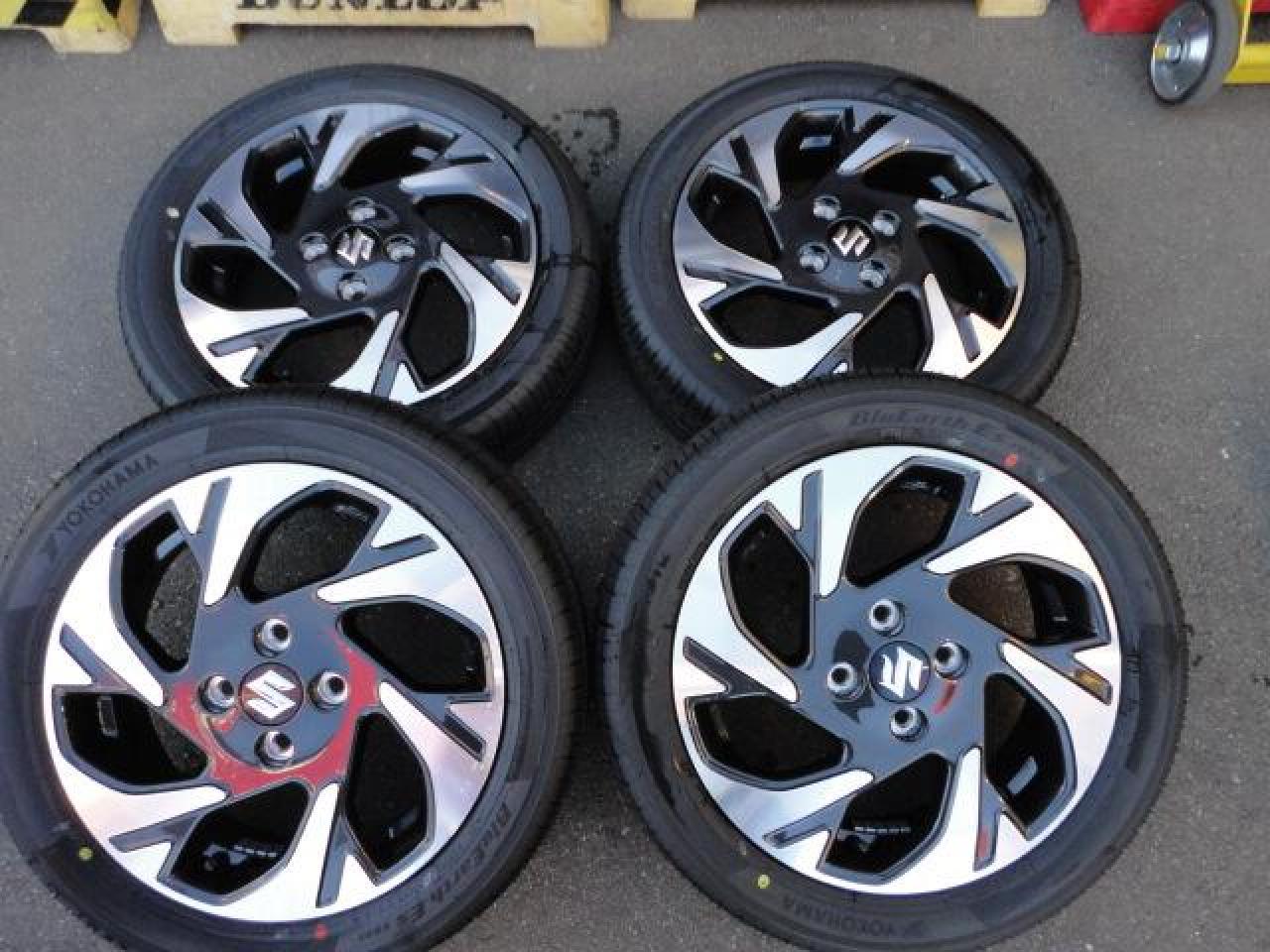スズキ スペーシアターボ[MK54S] XS純正+ YOKOHAMA BluEarth-ES ES32 | カー用品 タイヤホイールセット ...