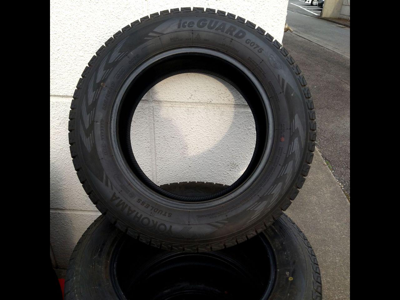 YOKOHAMA iceGUARD G075 225/65R17 102Q タイヤのみ4本 | カー用品 スタッドレスタイヤ 17インチスタッドレスタイヤを通販で購入する | 中古カー＆バイク ...