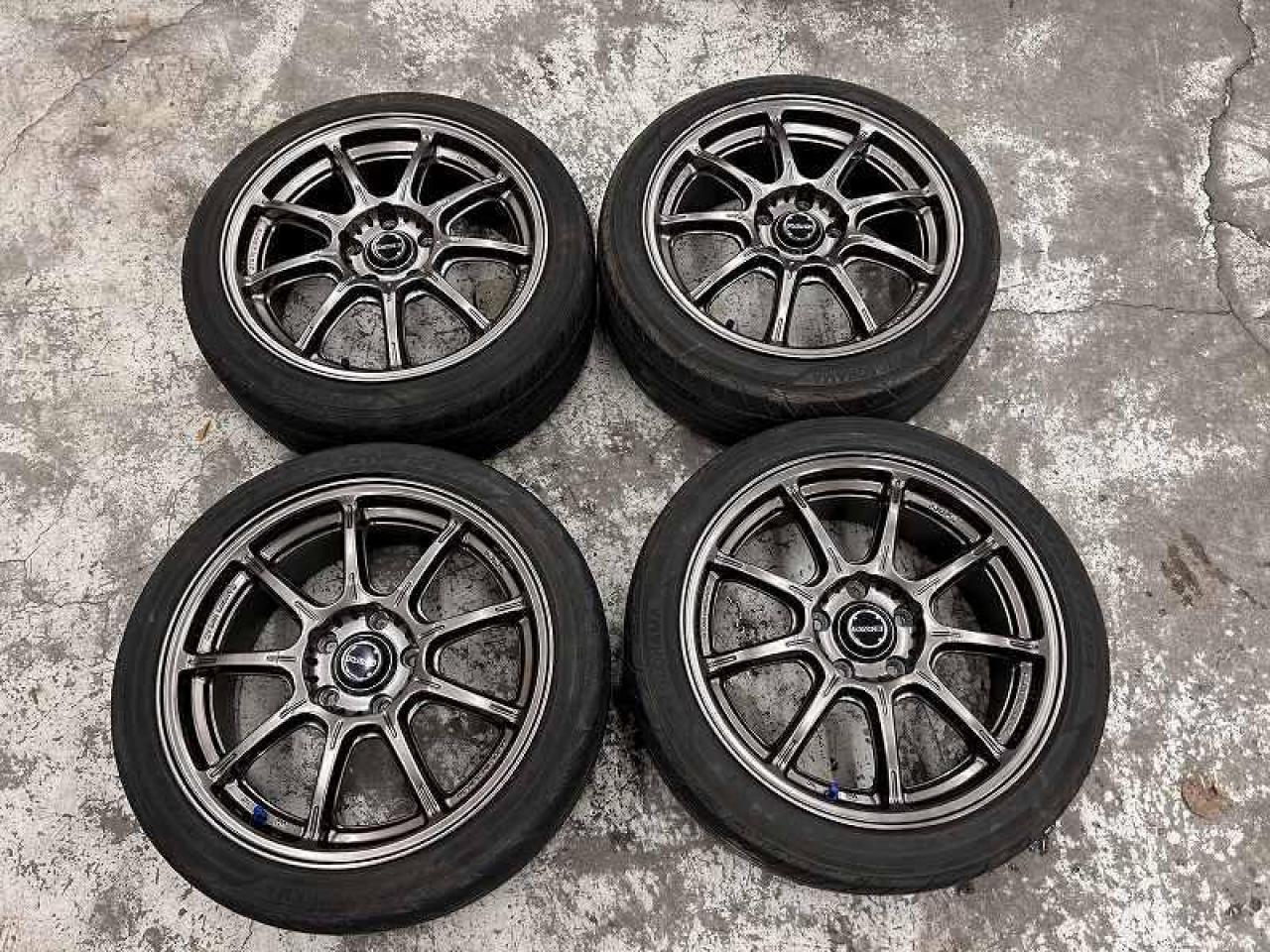 RAYS GRAM LIGHTS 57G + YOKOHAMA ADVAN FLEVA V701 205/45R17 88W | カー用品 タイヤホイールセット 17インチタイヤホイールセット ...