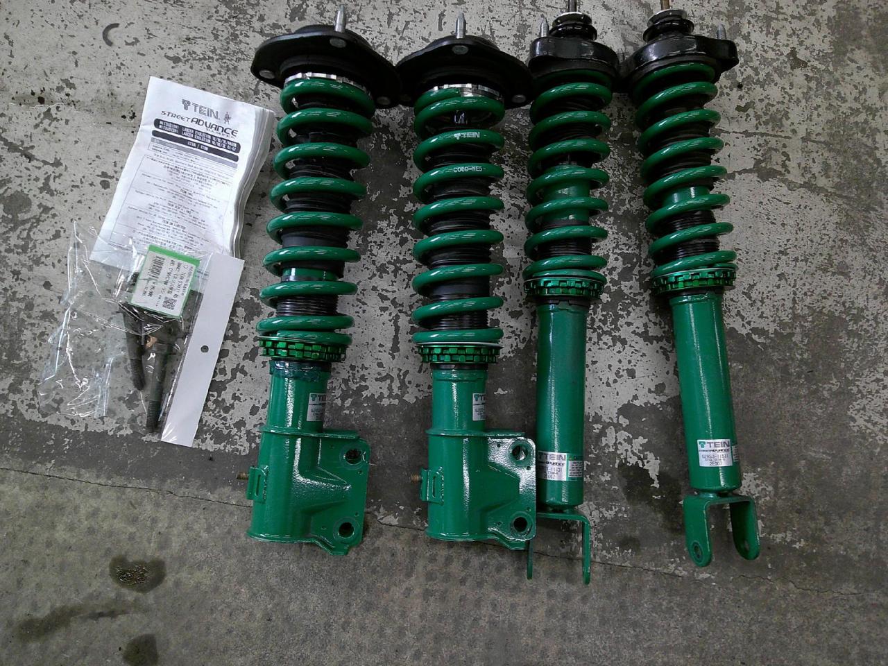 〇 TEIN STREET ADVANCE (ネジ式車高調) CT9A/CT9W ランサーエボリューション7/8/9 | 中古品 | アップ ...