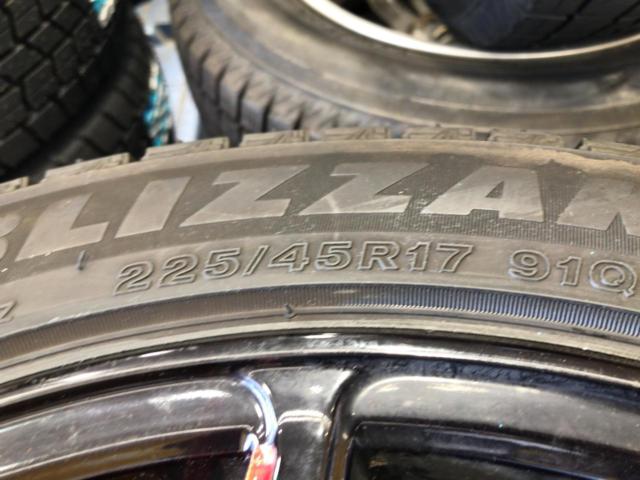 DCENTI STW10 + BRIDGESTONE BLIZZAK VRX3 | 中古品 | アップガレージ 千葉成東店 | カー用品 ...