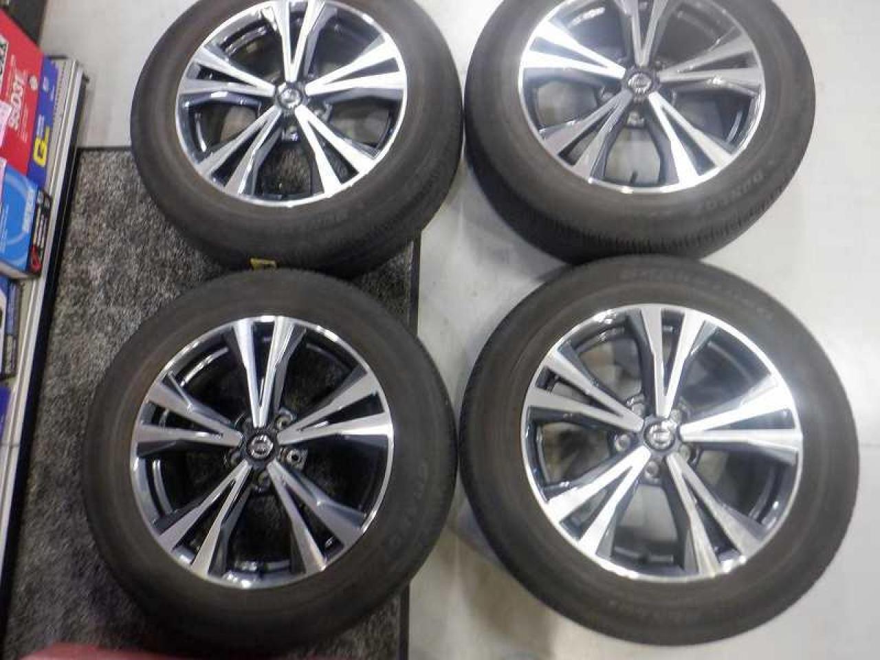 6日産 エクストレイル T32 後期 純正ホイール+DUNLOP GRANDTREK | カー用品 タイヤホイールセット 18インチタイヤホイールセットを通販で購入する | 中古カー＆バイク用 ...