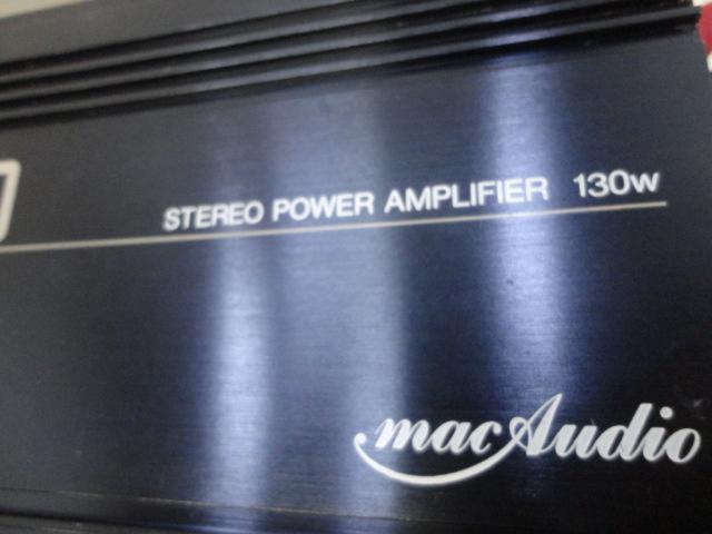 【mac AUDIO】MP-120 | カー用品 アンプを通販で購入する | 中古カー＆バイク用品の販売ならアップガレージ