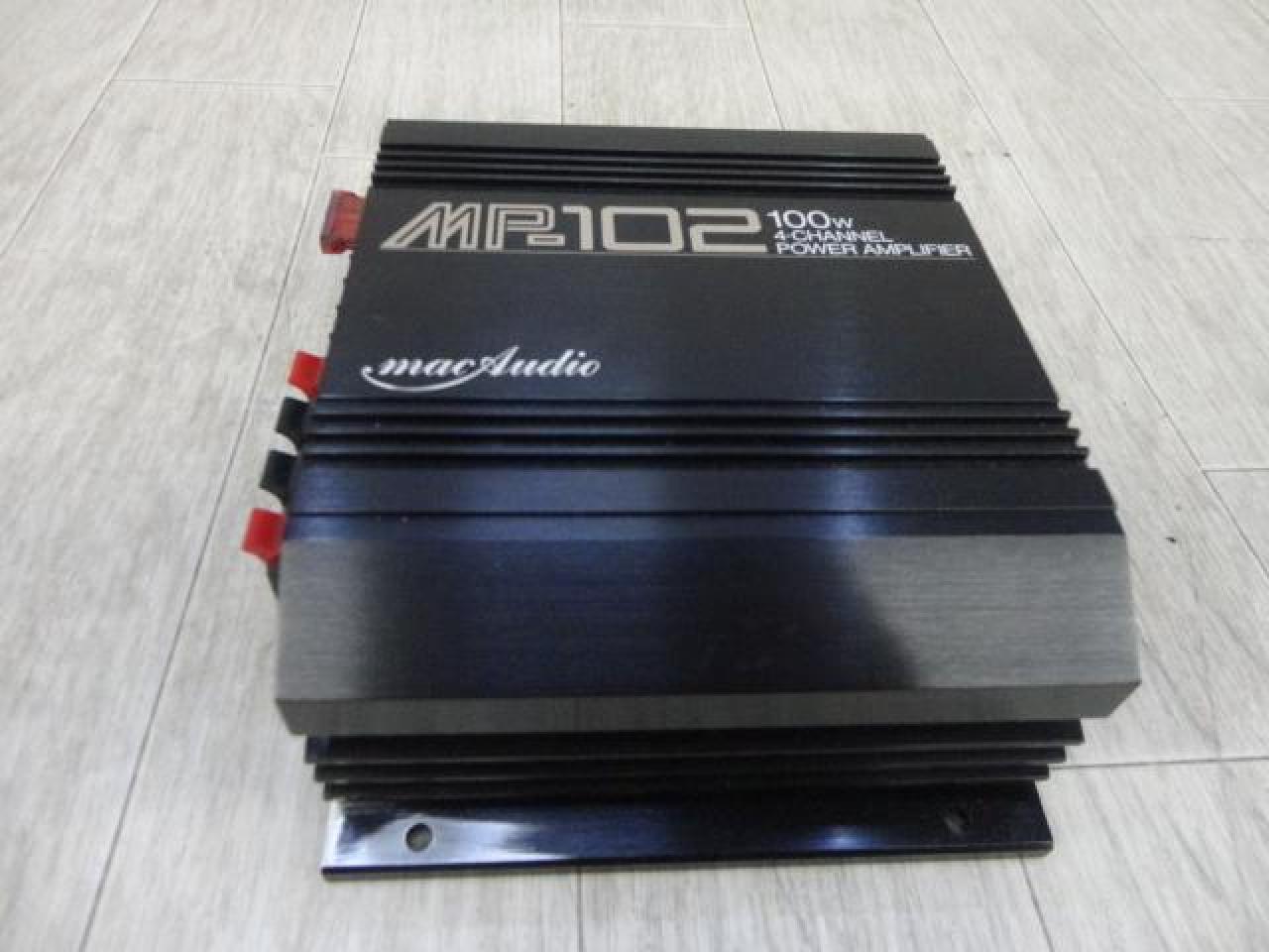 【mac AUDIO】MP-102 | カー用品 アンプを通販で購入する | 中古カー＆バイク用品の販売ならアップガレージ