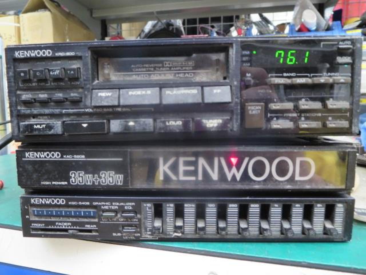 ワケアリ 当時物 KENWOOD KGC-5408/KAC-5208/KRC-800 | カー用品 ヘッドユニット カセットチューナーを通販で購入する | 中古カー＆バイク用品の販売ならアップガレージ