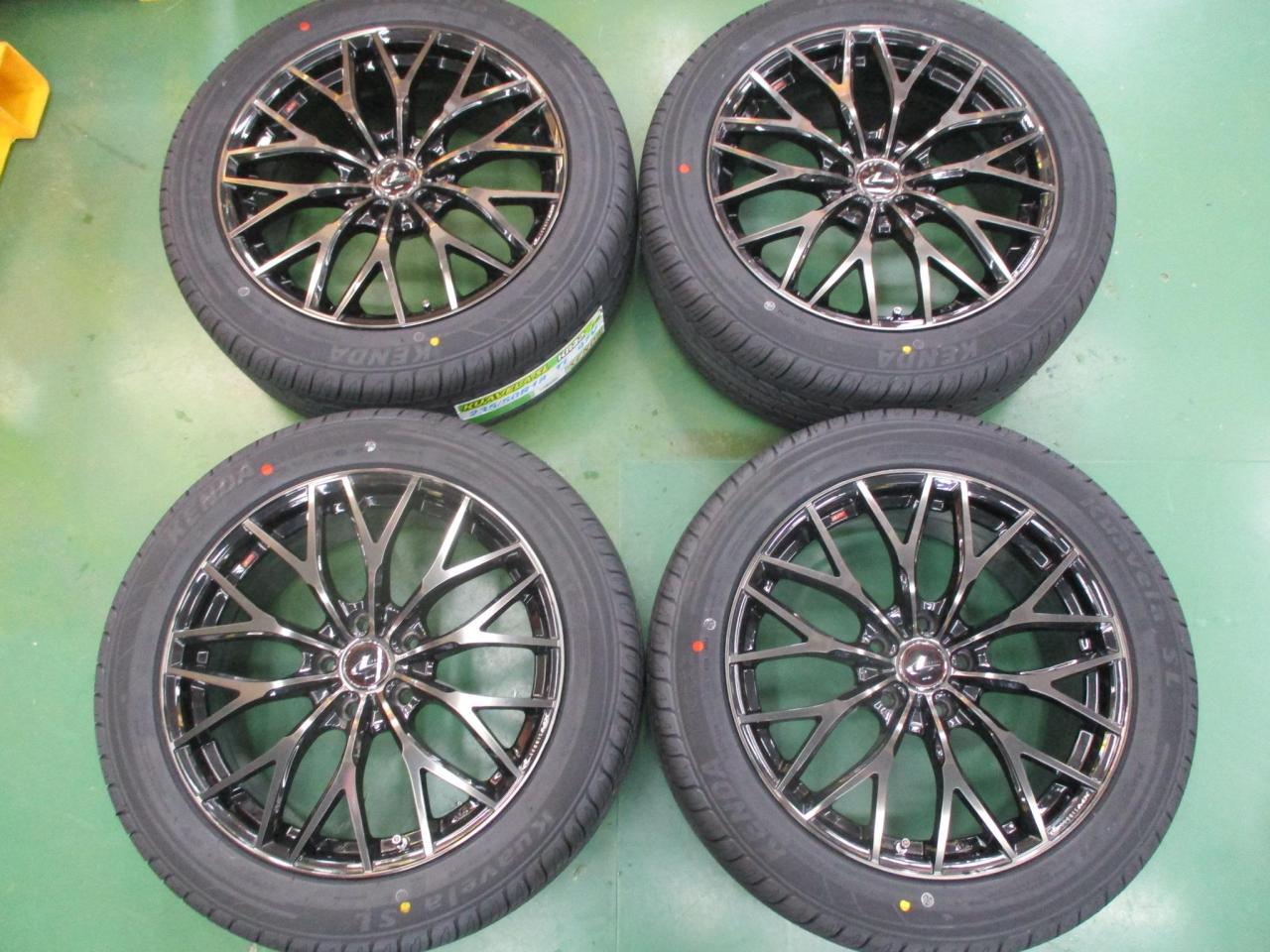 weds(ウェッズ) LEONIS(レオニス) MX + KENDA(ケンダ) KR32 | カー用品 タイヤホイールセット 18インチタイヤ ...