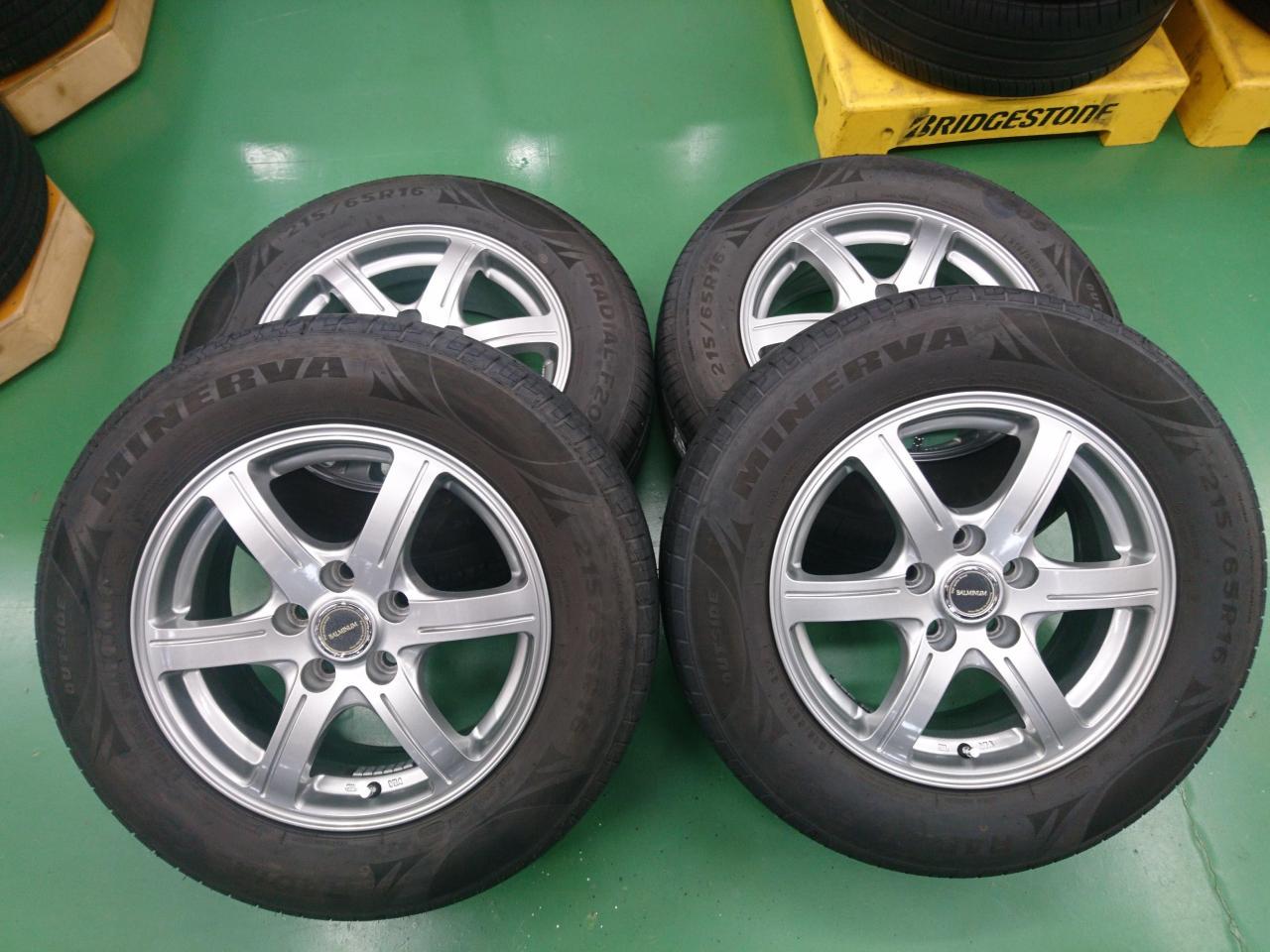 【BRIDGESTONE(ブリヂストン)】BALMINUM(バルミナ) GR6+MINERVA RADIAL F209 | カー用品 タイヤ ...