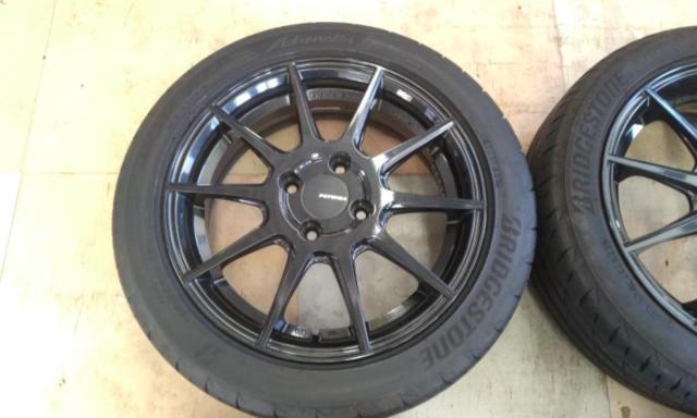 【BRIDGESTONE(ブリヂストン)】POTENZA(ポテンザ) SW010+【BRIDGESTONE】POTENZA RE004 | カー用品 タイヤホイールセット 15インチタイヤ ...