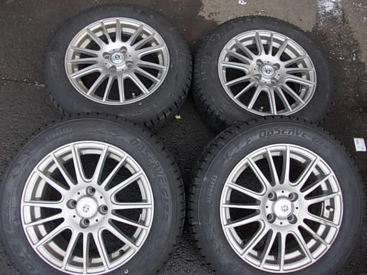 【コンテナ】TOYO OBSERVE GIZ2 + weds G-MACH | カー用品 スタッドレスタイヤホイールセット 15インチスタッドレスタイヤホイールセットを通販で購入する | 中古 ...