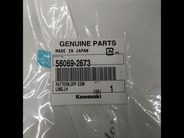 KAWASAKI ZX-14R/ZX1400FDF パターンアッパーカウリング(56069-2673/56069-2674) | バイク用品 ...