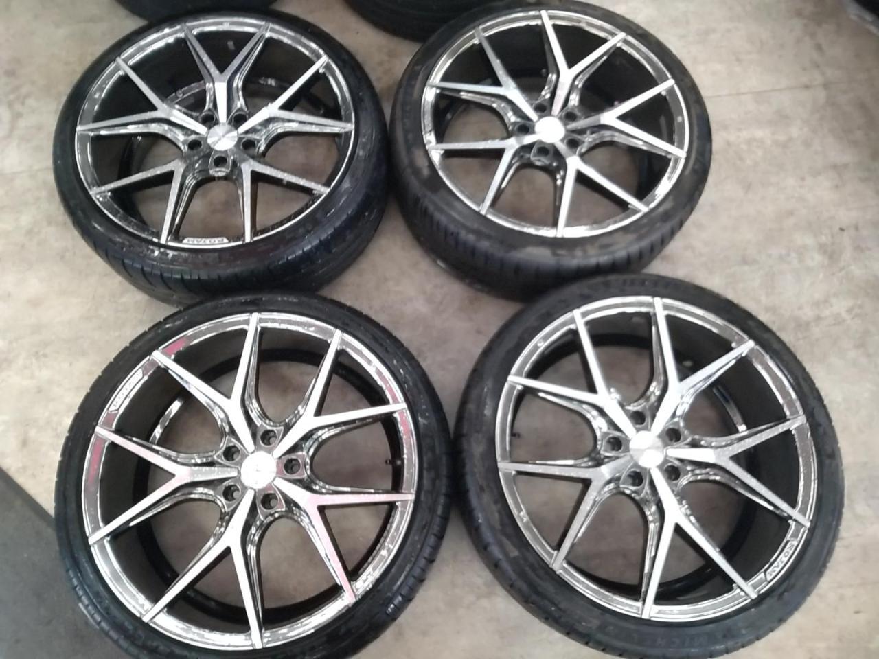 ROJAM Premium Wheels ABBEY + MICHELIN Pilot Sport4S 2本 + TRIANGLE ...