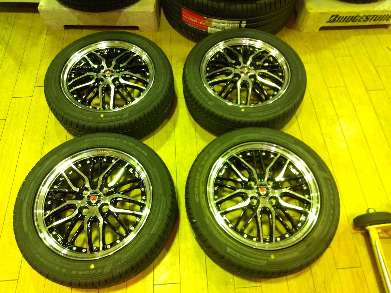 KYOHO(共豊) STEINER(シュタイナー) LMX + GOODYEAR(グッドイヤー) LS2000Hybrid2 | カー用品 タイヤホイールセット 15インチタイヤホイールセット ...