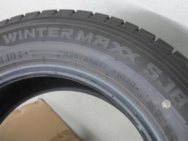 【DUNLOP】WINTER MAXX SJ8 | 中古品 | アップガレージ 半田武豊店 | カー用品 スタッドレスタイヤ 17インチスタッドレスタイヤを通販で購入する | 中古カー＆バイク ...