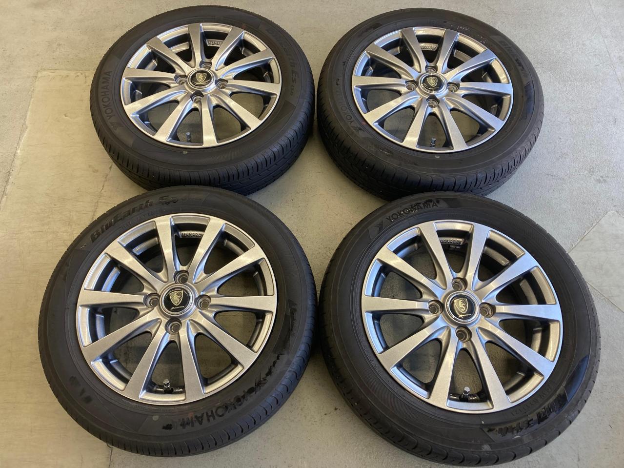 MARUKA SERVICE MANARAY SPORT EUROSPEED G10 + YOKOHAMA(ヨコハマ) BluEarth + BluEarth-ES | カー用品 タイヤ ...