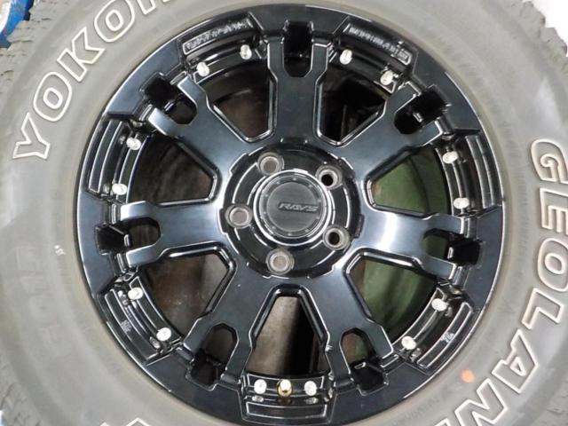 RAYS DAYTONA FDX F7 + YOKOHAMA GEOLANDAR A/T G015 235/70R16 4本セット | 中古品 ...
