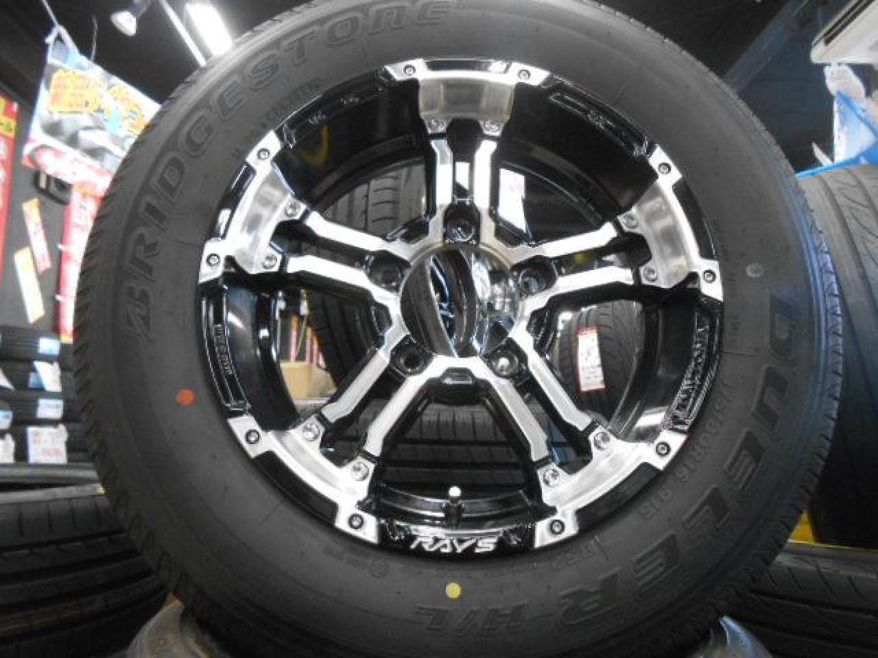 RAYS(レイズ) TEAM DAYTONA (チームデイトナ) FDX-J + 【タイヤ】BRIDGESTONE(ブリヂストン) DUELER H/L | カー用品 タイヤホイールセット ...