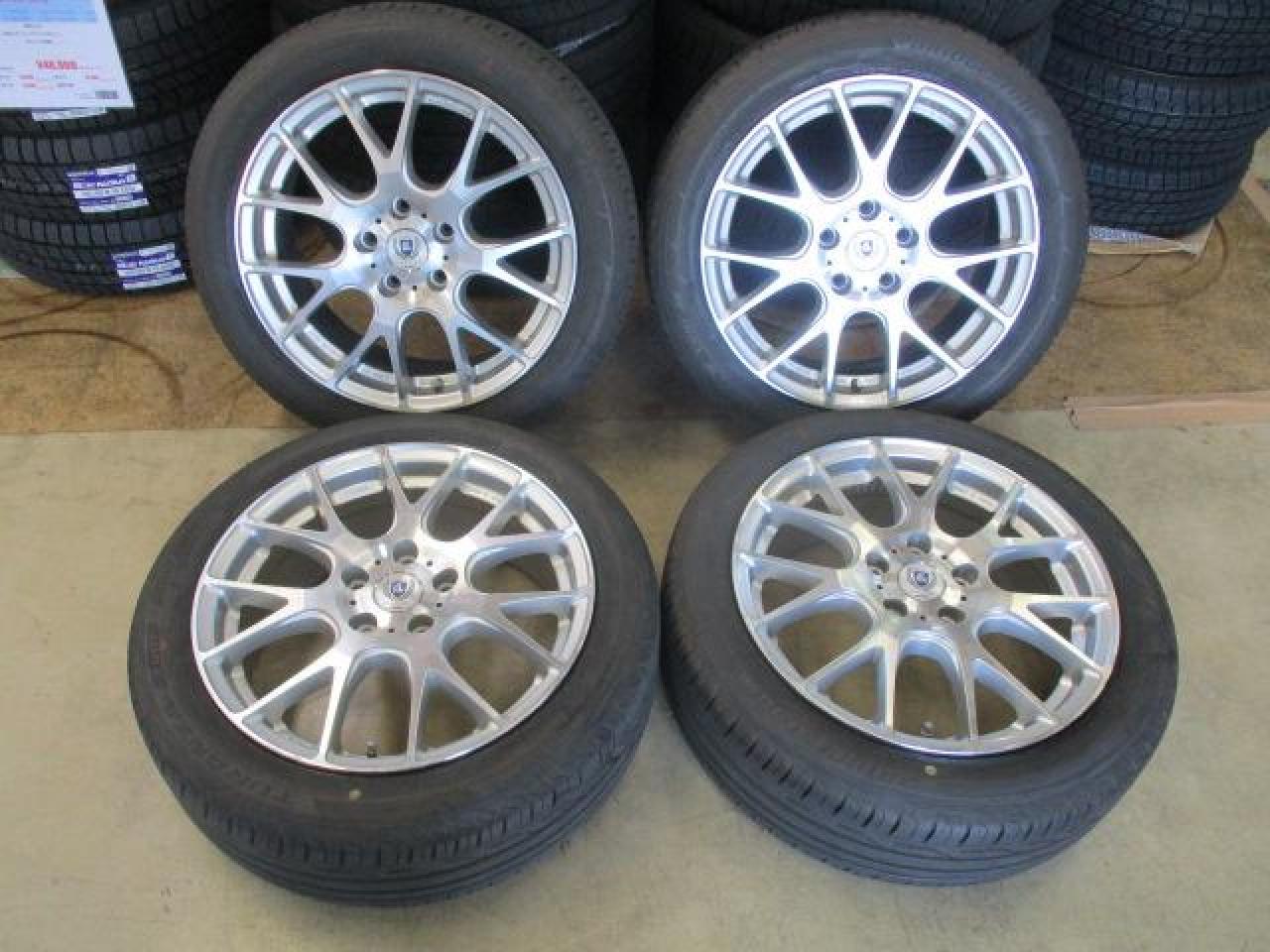 WORK ARKLINE AL04 + BRIDGESTONE TURANZA T001 | カー用品 タイヤホイールセット 17インチタイヤ ...