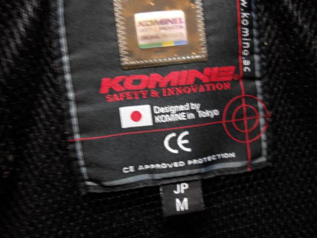 【KOMINE】07-117 ナイロンメッシュジャケット サイズM | バイク用品 ウエア ジャケット(二輪)を通販で購入する | 中古カー＆バイク用品の販売ならアップガレージ