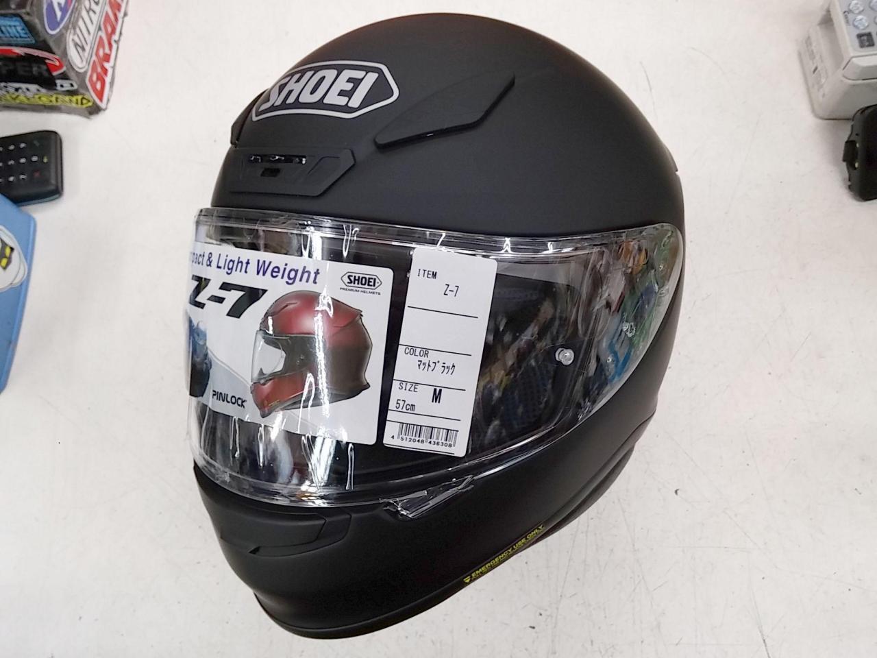 SHOEI(ショウエイ) Z-7(MBK) 【M】 | バイク用品 ヘルメット フルフェイス(二輪)を通販で購入する | 中古カー＆バイク用品の販売ならアップガレージ