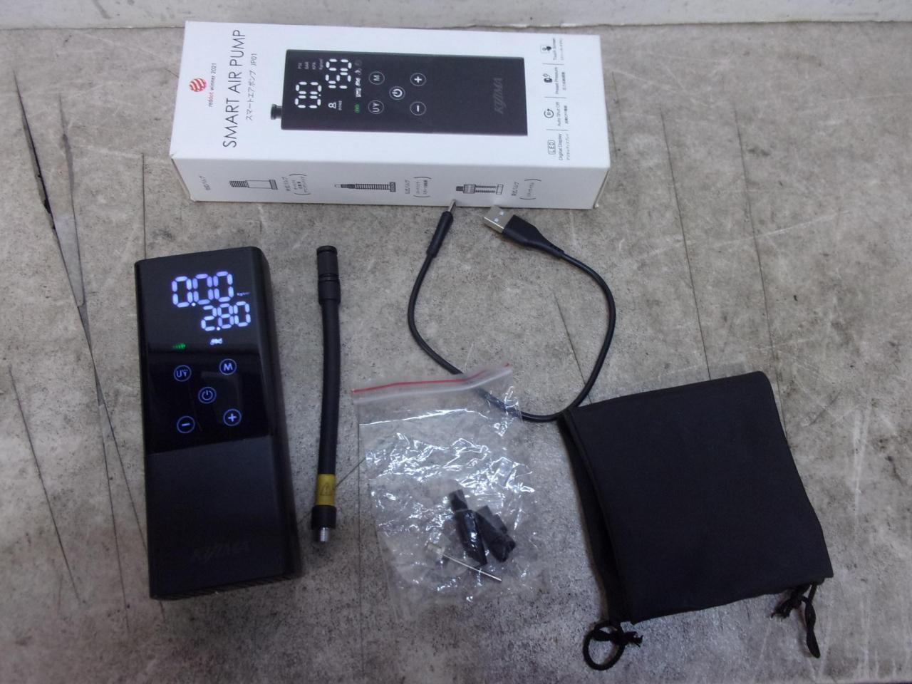 【KIJIMA(キジマ)】スマートエアポンプJP01 | バイク用品 メンテナンス 工具・メンテナンス(二輪)を通販で購入する | 中古カー＆バイク用品の販売ならアップガレージ