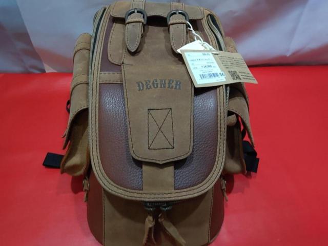 DEGNER SB-93 レザーシートバッグ カラー:ブラウン | バイク用品 ツーリング用品 バッグ(二輪)を通販で購入する | 中古カー＆バイク用品の販売ならアップガレージ
