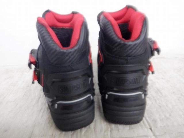 SIMPSON ライディングシューズ 【SPB-301】 | バイク用品 ブーツ・シューズ ライディングブーツ・シューズ(二輪)を通販で購入 ...