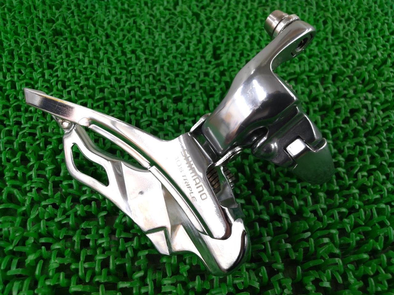 SHIMANO FD-R773 3×10S フロントディレイラー バンド止めタイプ Φ31.8mm シルバー | 自転車 ディレイラー ...